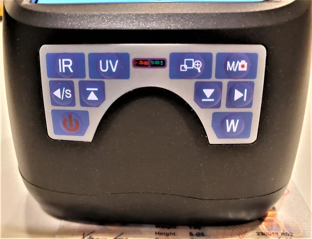 Vividia FM-130 Mini LCD Portable Forensic Document Examination Magnifi ...